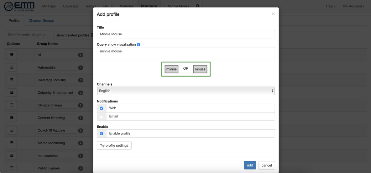 Targeted Monitoring With Boolean Search Emedia Monitor 